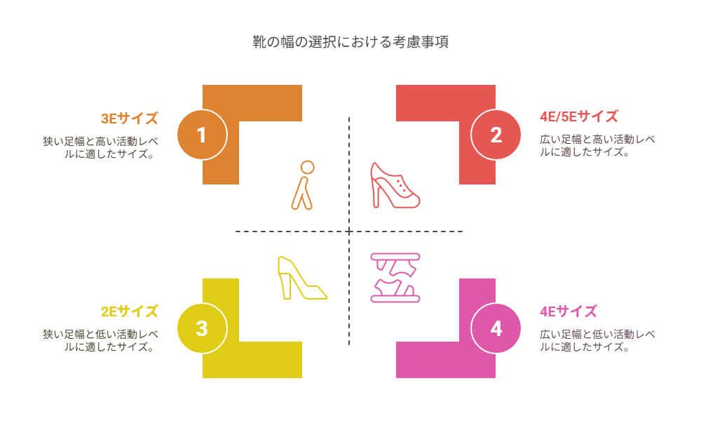靴のサイズ3eと4eの違いは？足に合う靴を見極める方法 | スポーツシューズNAVI：ランニング・ウォーキング・バッシュ比較